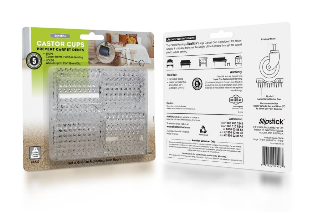 Non-Skid Pads for Furniture | Slipstick Rubber Coasters