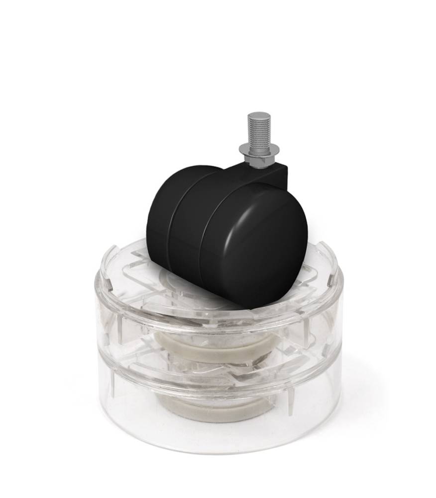 Set of 8 – 1” (25mm) Stack-Its Riser Feet, Clear – CB658 | Slipstick Foot