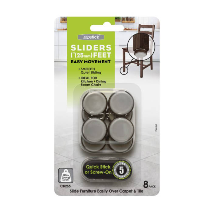 Plastic Glides for Furniture Protection | Slipstick